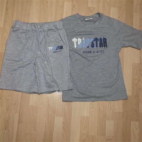 Trapstar Summer Set Grey Never Worn Ready To Depop