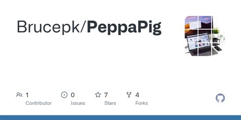 GitHub Brucepk PeppaPig
