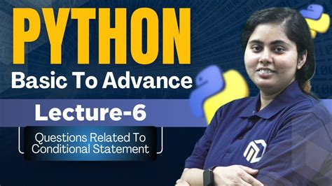 Python Lecture 6 Data Science And Analyst Basic To Advance Youtube