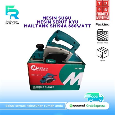 Jual Mesin Serut Kayu Mailtank Sh194a Electric Planner Mesin Ketam