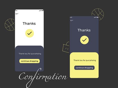 Confirmation Ui Designs Themes Templates And Downloadable Graphic