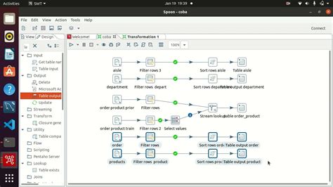 tutorial etl from csv file to mysql database pentaho youtube