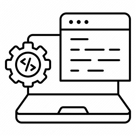 Web Coding Programming Development Html Technology Icon Download