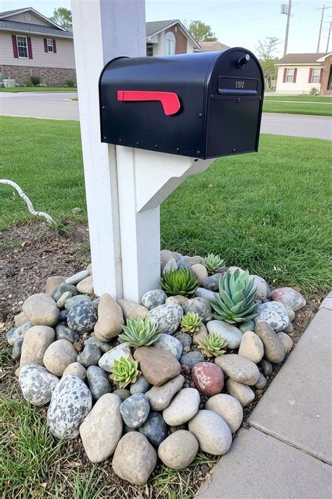 24 Mailbox Landscaping Ideas For A Welcoming First Impression