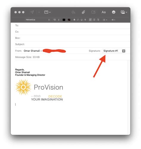 Apple Mail Signature Issue Missing Plugin When Placing Image In Mail