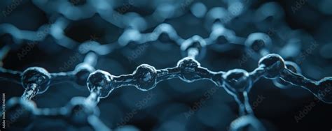 Visualizing Graphenes Atomic Arrangement Precise Depiction Showcasing Carbon Atoms Arranged In