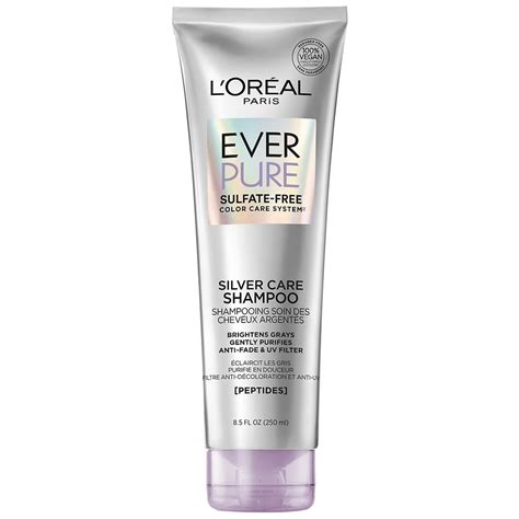 Loreal Paris Everpure Silver Care Sulfate Free Shampoo Ever Silver