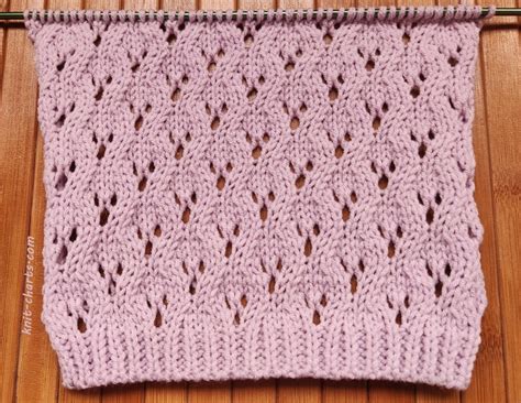 Free Knitting Patterns Lace Stitch Knitting Pattern