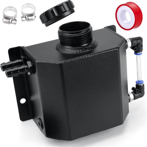 Coolant Overflow Tank Universal 1l Radiator Overflow Tank With Teflon