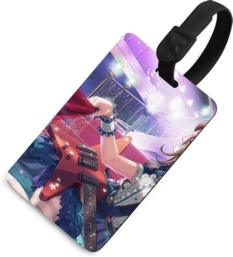 Jp バンドリ！ ガールズバンドパーティ ラゲッジタグ ネームタグ プラスチック搭乗の荷札 目印 名札 荷物タグ 紛失防止 スーツケースタグ ラゲ旅行用品 ファッション