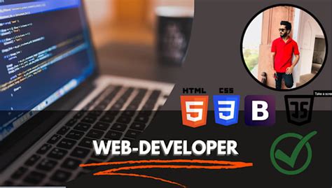 Be Your Front End Developer In Html Css Bootstrap And Javascipt By Devtalha01 Fiverr