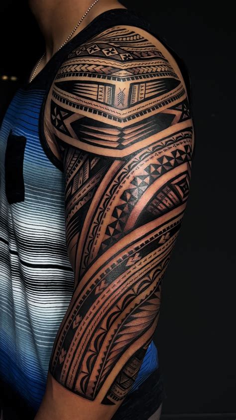 Tongan Samoan Tattoos Cultural Tattoos Honoring Identity And Heritage