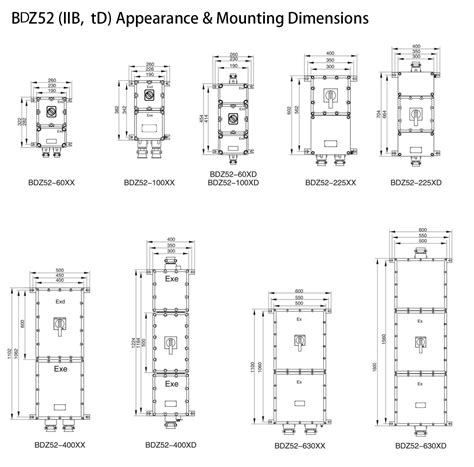 Eew Bdz52 Series Explosion Proof Circuit Breaker Ii B Ii C Td