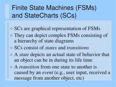 Ppt Uml Diagrams Statecharts The Dynamic Analysis Model Powerpoint Presentation Id 176982