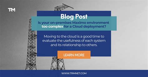 Maximoworld On Linkedin Is Your On Premises Maximo Environment Too Complex For A Cloud Deployment