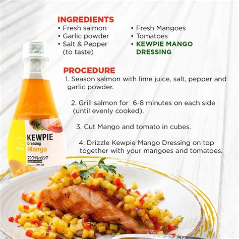 Kewpie Mango Dressing Is Available In The Philippines Mini Me Insights