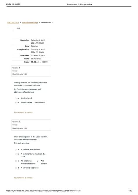 Ain3701 Assignment 1 S1 2024 Automation And Data Analysis Ain3701