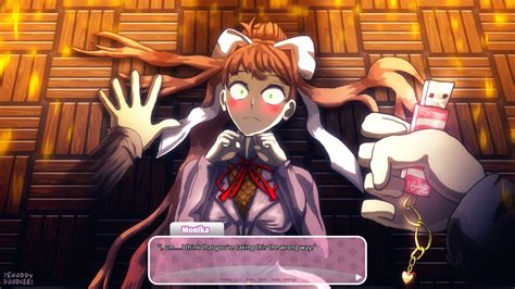 Fnf Monika Wallpapers Wallpaper Cave