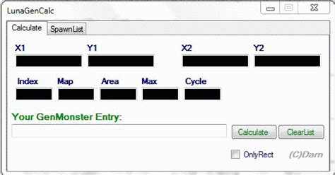 Spawn Calculate Tool RaGEZONE MMO Development Forums