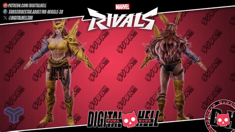 Rule 34 1girls 3d Aldrif Odinsdottir Angela Marvel Angela Marvel