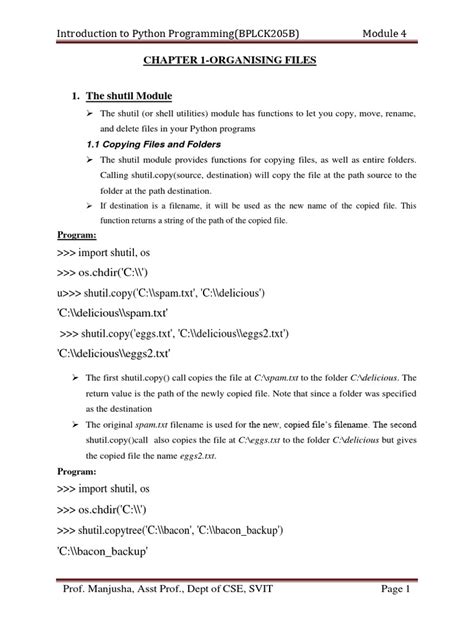 Module 4 Python Pdf Zip File Format Computer File
