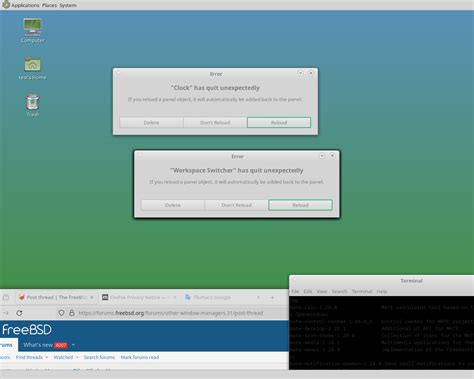 Solved Mate Not Working Properly After Updating To 128 The Freebsd