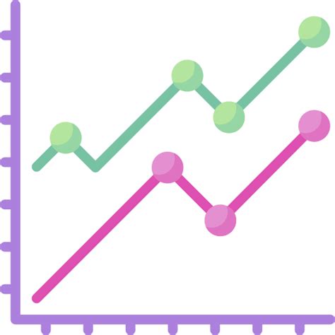 Line Chart Special Flat Icon
