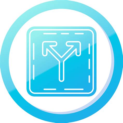 Split Solid Blue Gradient Icon 37085718 Vector Art At Vecteezy