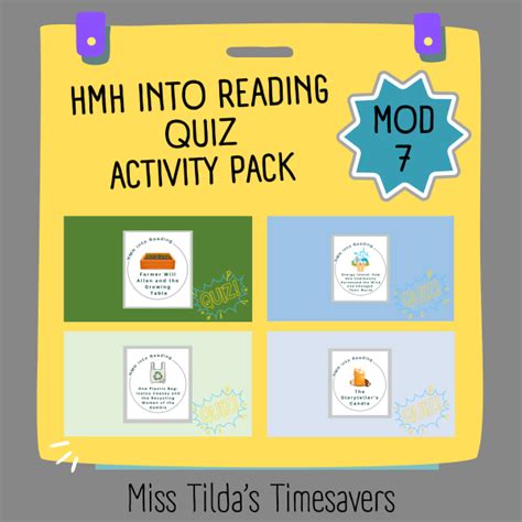 Grade 3 Hmh Into Reading Module 7 Powerpoint Assessment Pack Made By Teachers