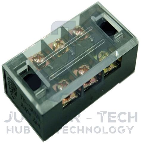 Juthour Tech Tb 2503 Fixed Barrier Terminal Block 25a 600v 3pin