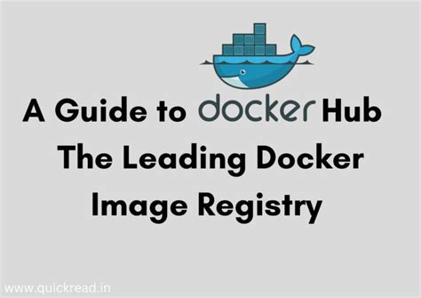 A Guide To Docker Hub The Leading Docker Image Registry