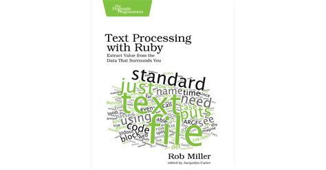 Text Processing With Ruby Book