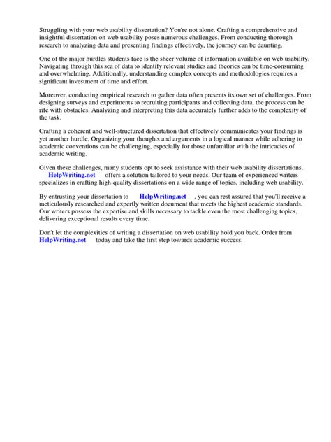 Web Usability Dissertation Pdf Usability Human Communication