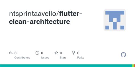 GitHub Ntsprintaavello Flutter Clean Architecture