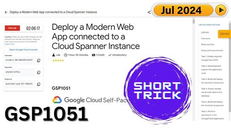 2024 Deploy A Modern Web App Connected To A Cloud Spanner Instance