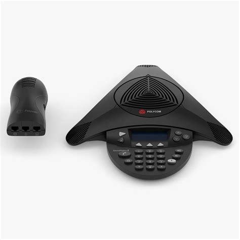 D Polycom Soundstation Expandable Model Turbosquid