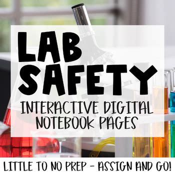 Lab Safety Interactive Digital Notebook By Brittany Henderson TPT