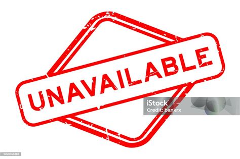 그런 지 빨간색 사용할 수없는 단어 고무 씰 스탬프 흰색 배경에 개념에 대한 스톡 벡터 아트 및 기타 이미지 개념 검색 낱말 Istock