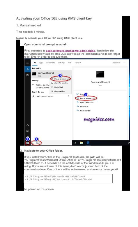 Download Pdf Activating Your Office 365 Using Kms Client Key