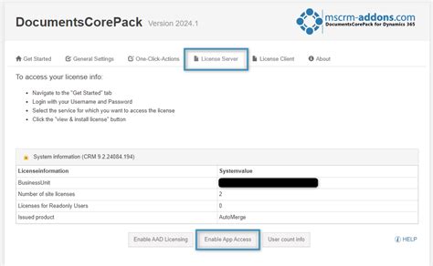 Application Access For Dynamics 365