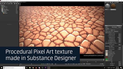 Substance Designer Pixel Art Khám Phá Nghệ Thuật Kỹ Thuật Số Độc Đáo