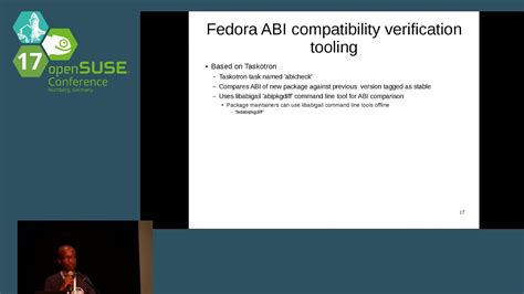 Libabigail How Semantic Analysis Of C And C ELF Binaries Can Be Used To Analyze ABI Changes