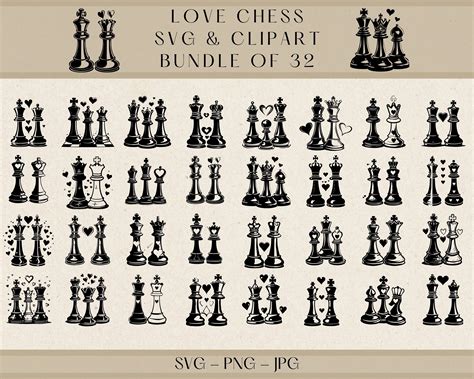 Love Chess Svg Chess Svg Love Svg Romantic Svg King Svg Queen Svg Valentines Svg