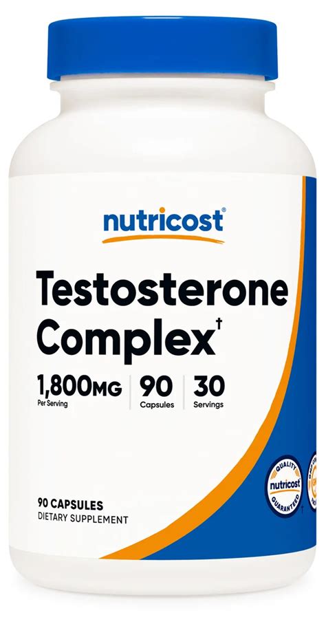 Testosterone Complex 90 капсули Nutricost Ozone Bg