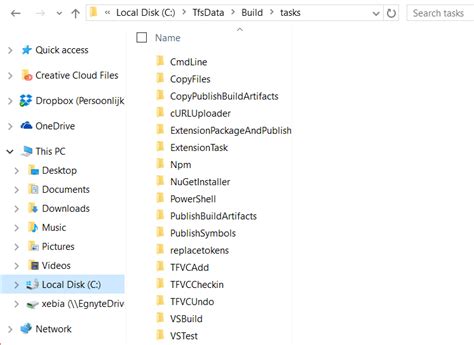 Azure Devops Where Are Tfs 2015 Custom Build Tasks Stored Stack