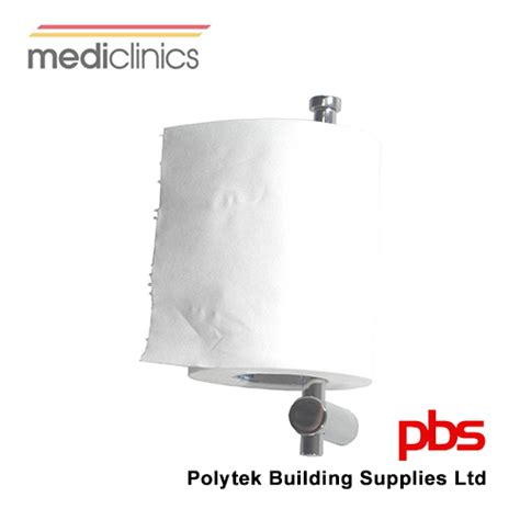 MEDICLINICS AI0100C Stainless Steel Bright Holder For Spare Toilet ...