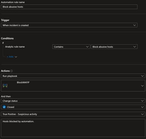 SOAR Block Sentinel IP Entities On Azure Frontdoor WAF Prof IT