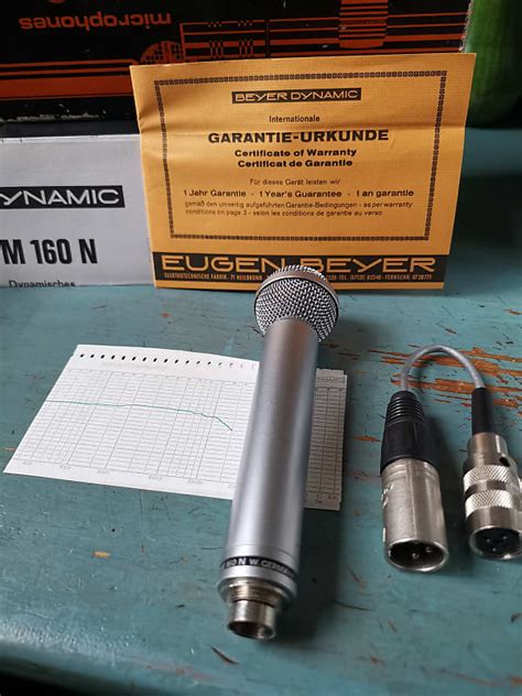 Beyerdynamic M160 1968 Silver Reverb