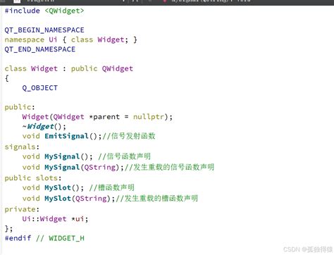 qt带参数的信号和槽，以及信号与槽的连接方式 qt 带参数信号槽 csdn博客