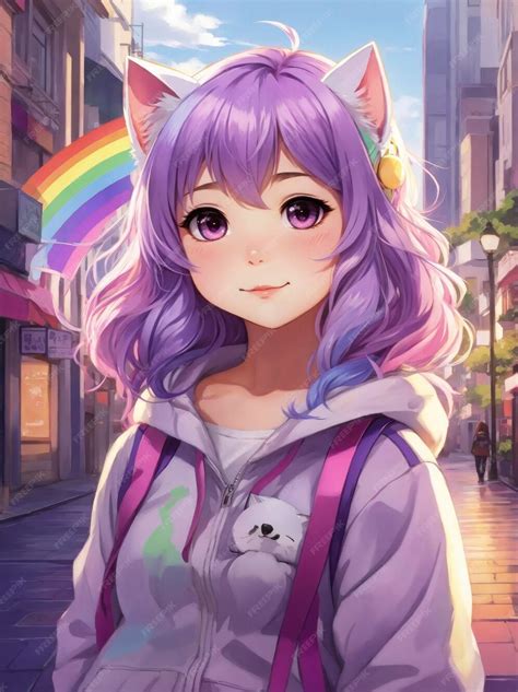 Premium Ai Image Adorable Chibi Anime Characters Gracing Us With